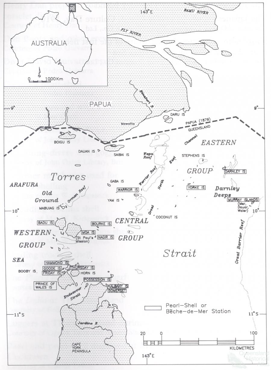 Pearl stations, Torres Strait | Queensland Historical Atlas